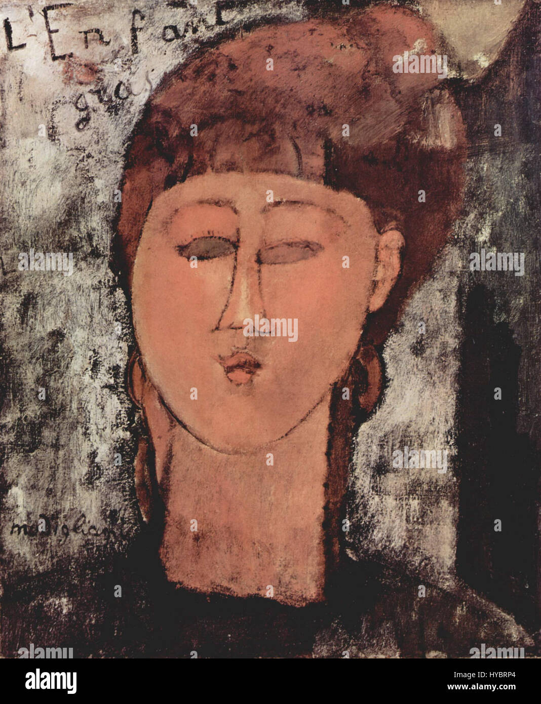 A painting or artwork by Amedeo Modigliani, identified by number 011 ...