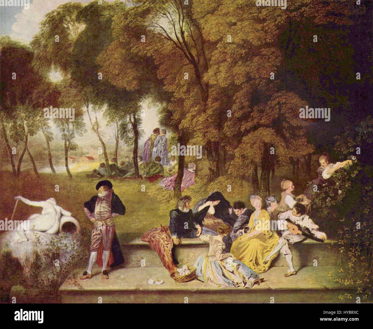 Antoine Watteau’s work is known for its delicate portrayal of 18th ...