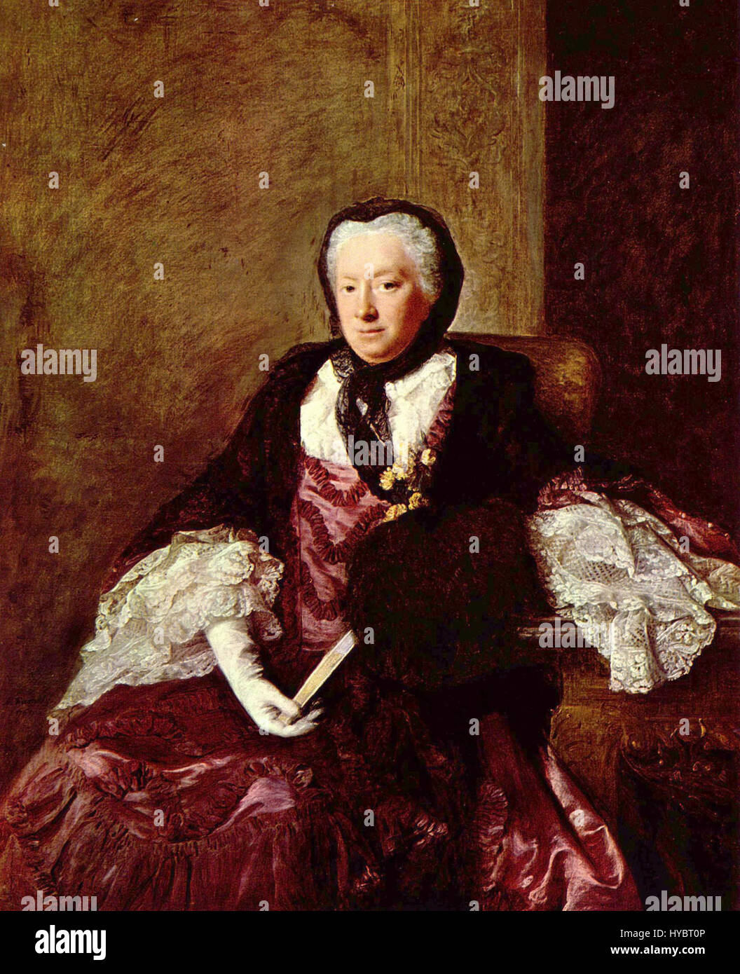 This portrait by Allan Ramsay captures the elegance and poise of the ...