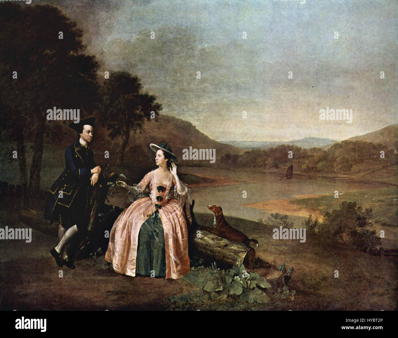 Arthur Devis was an English painter known for his genre scenes and portraits in the 18th century ...