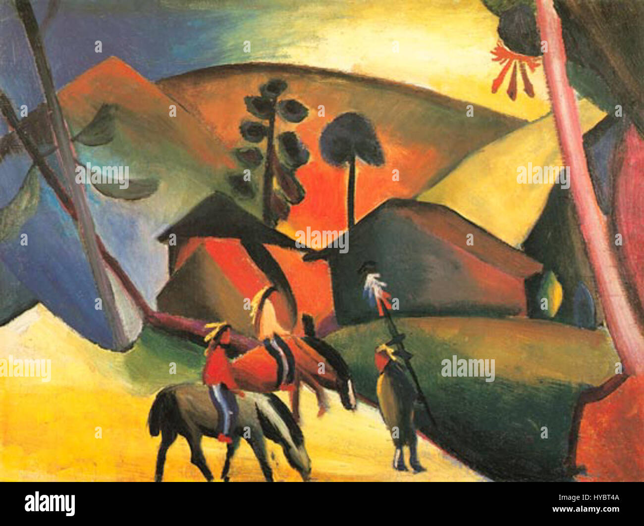 American expressionist painting hi-res stock photography and images - Alamy
