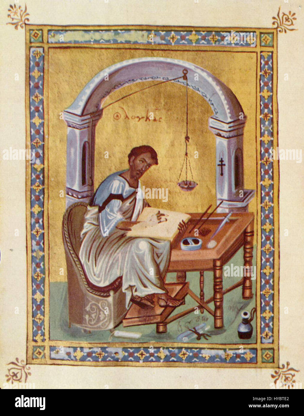 This 10th-century Byzantine painting reflects the religious and ...