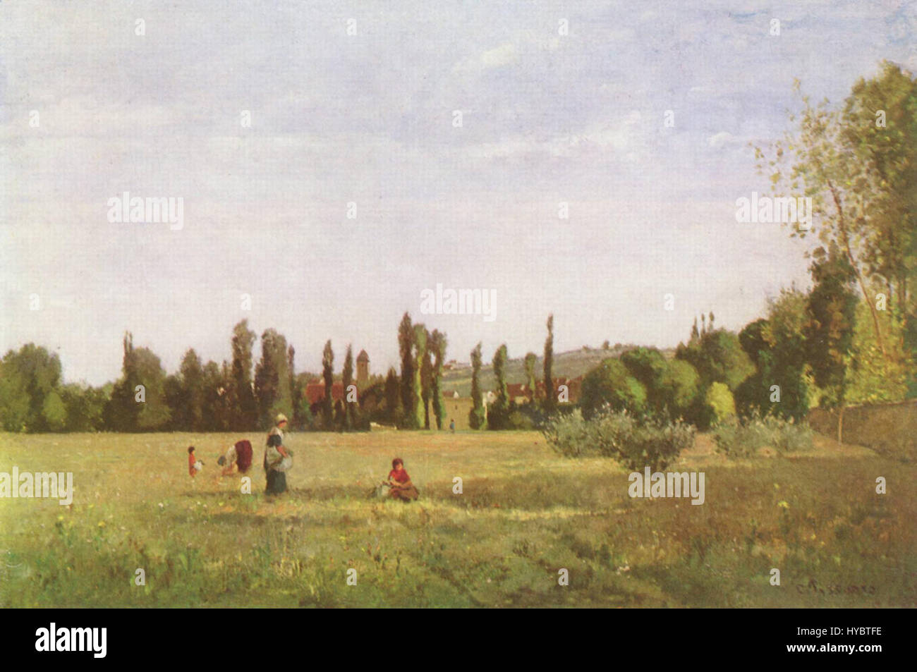 'Camille Pissarro 022' refers to an impressionist painting by Camille ...