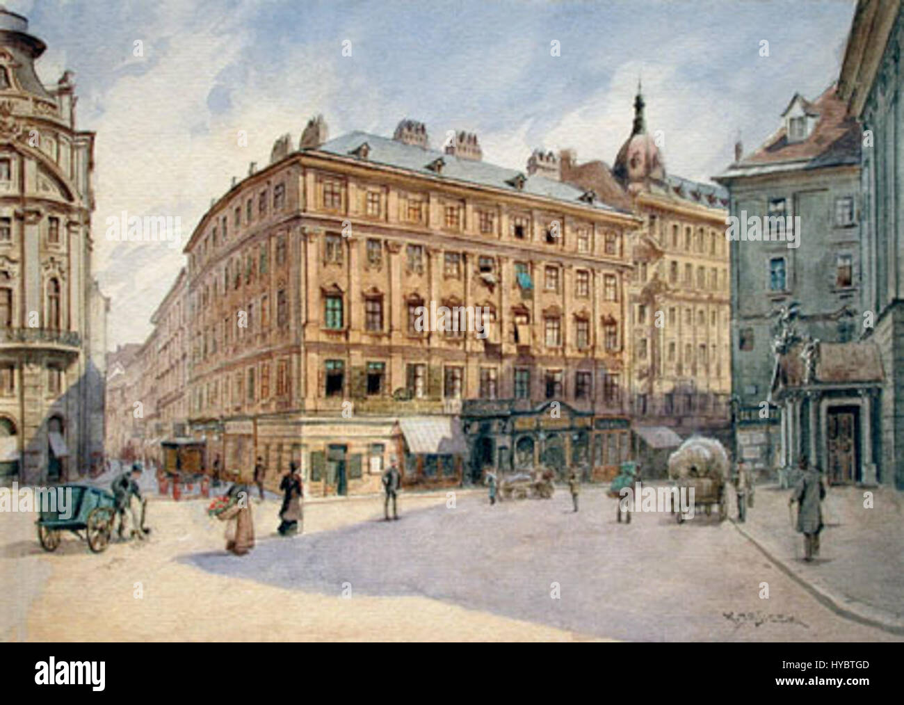 Carl Wenzel Zajicek was an artist known for his works during the 19th ...