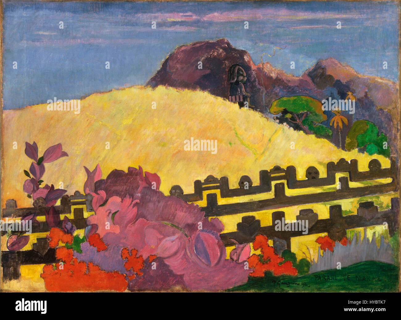 Paul Gauguin, a French Post-Impressionist artist, is known for his bold ...