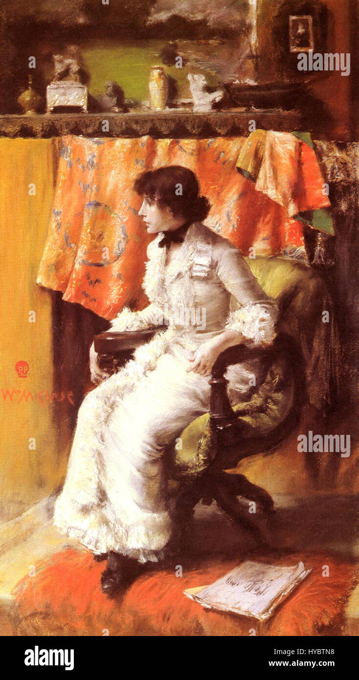 William Merritt Chase's 'In The Studio' captures the artist at work ...