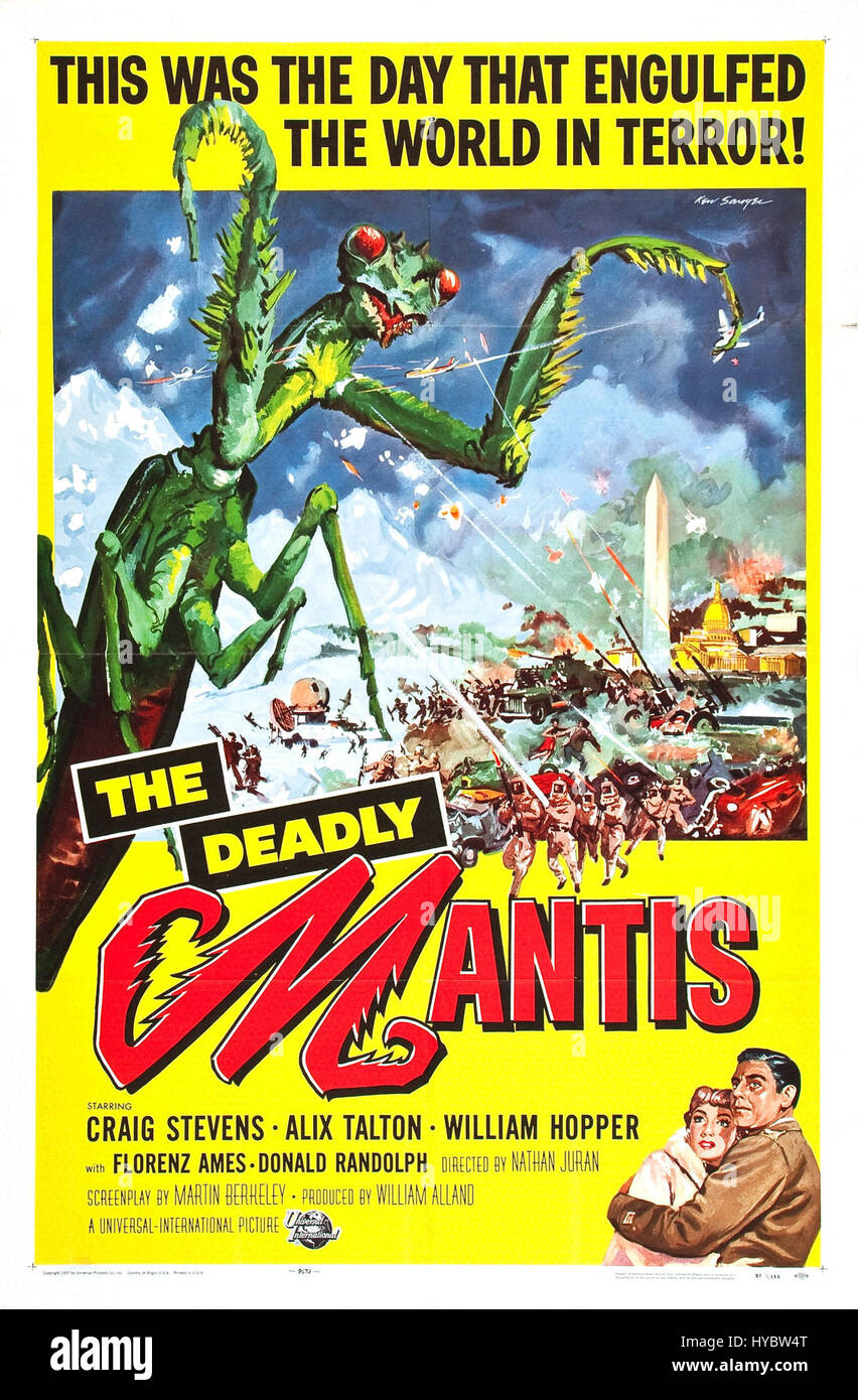 Deadly mantis 1957 hi-res stock photography and images - Alamy