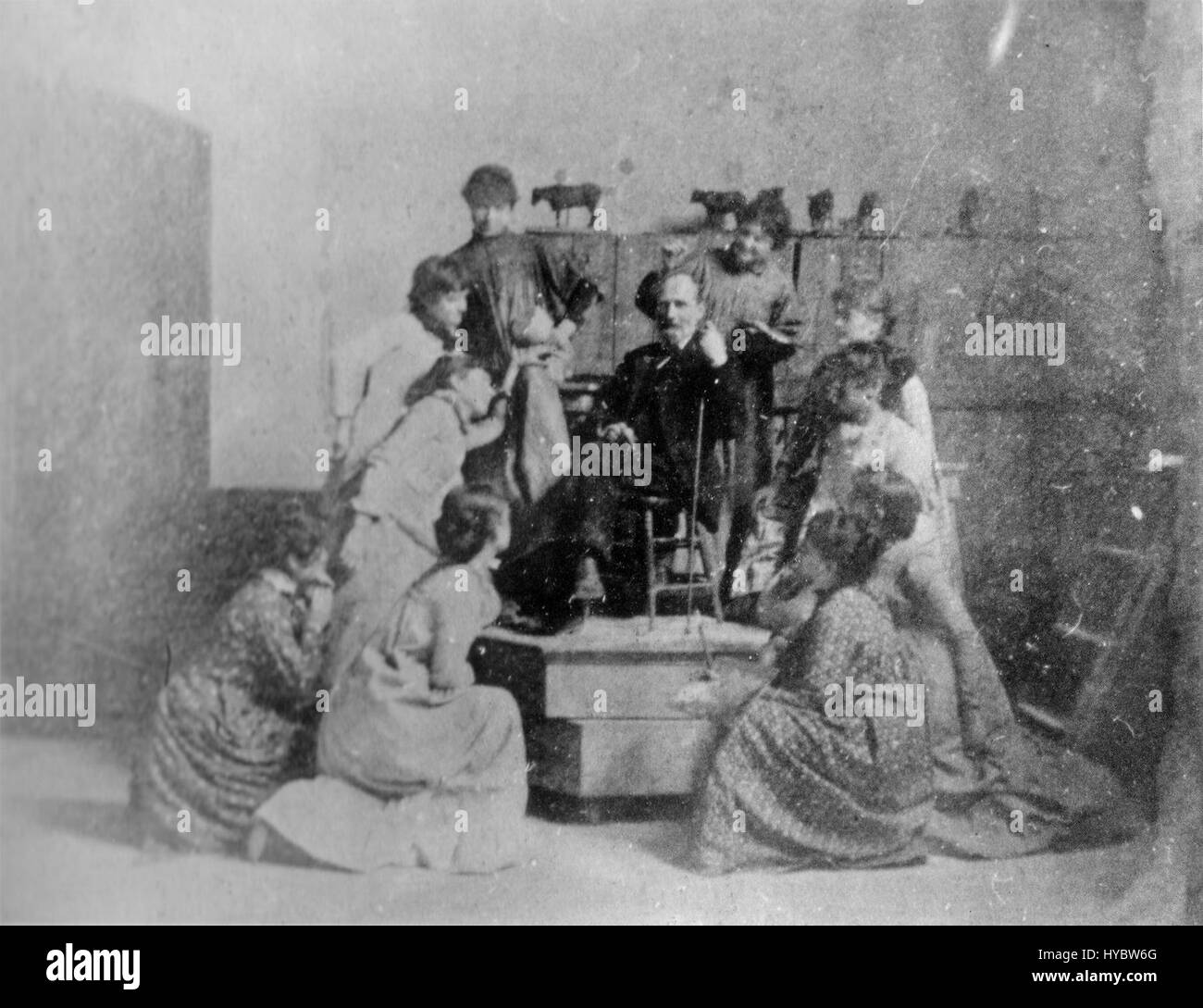 Thomas Eakins' 'H4' is a detailed and realistic portrayal, showcasing ...