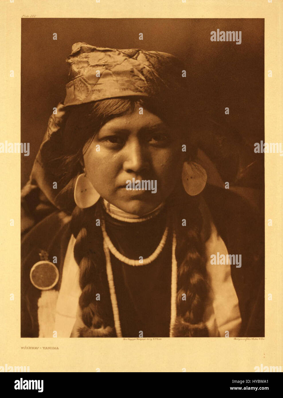 This image from the Edward S. Curtis Collection features a Native ...