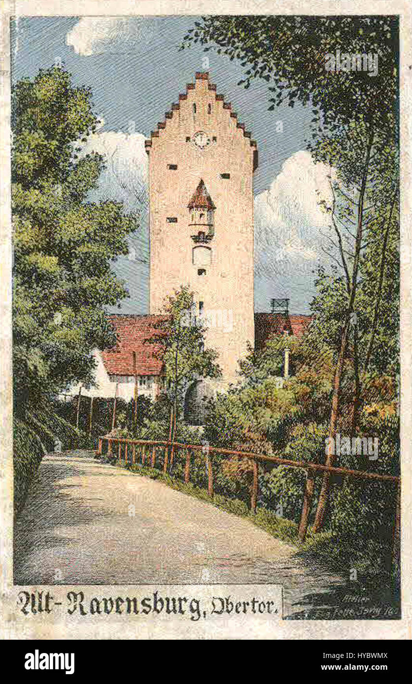 The Felle Ravensburg Obertor is a historical gate located in the city ...