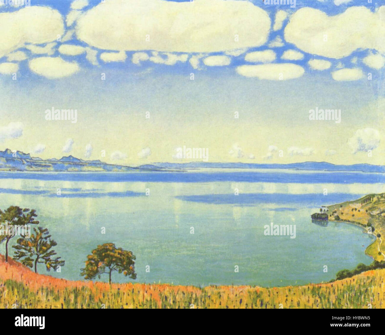 Ferdinand Hodler was a Swiss painter, known for his Symbolist and later ...