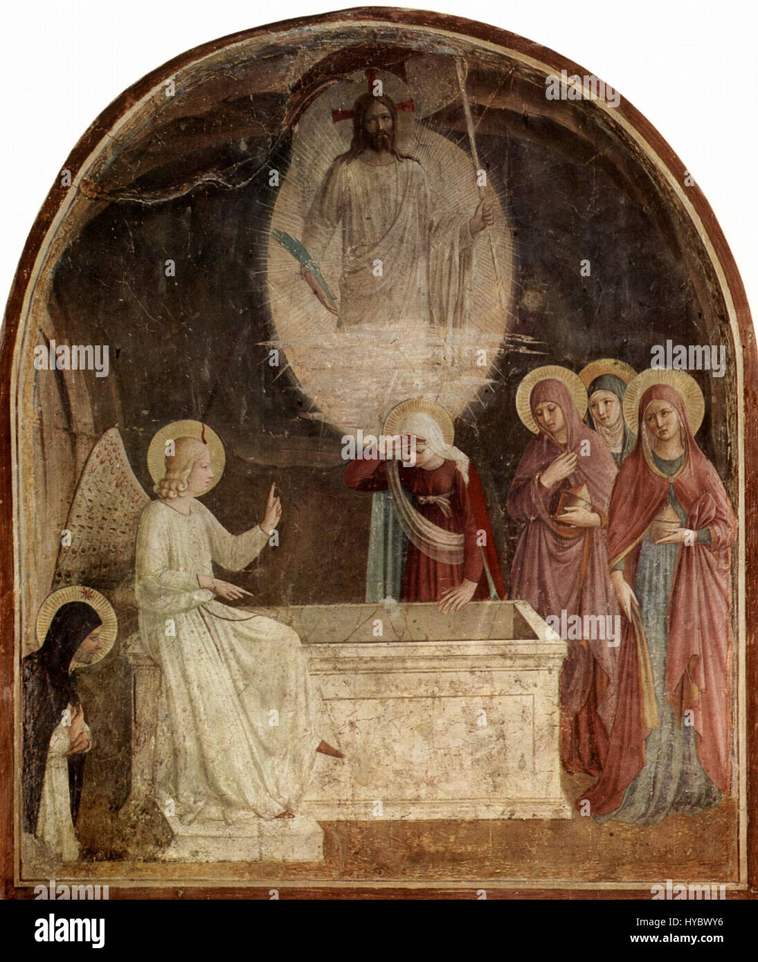 Was an italian painter of the early renaissance hi-res stock ...