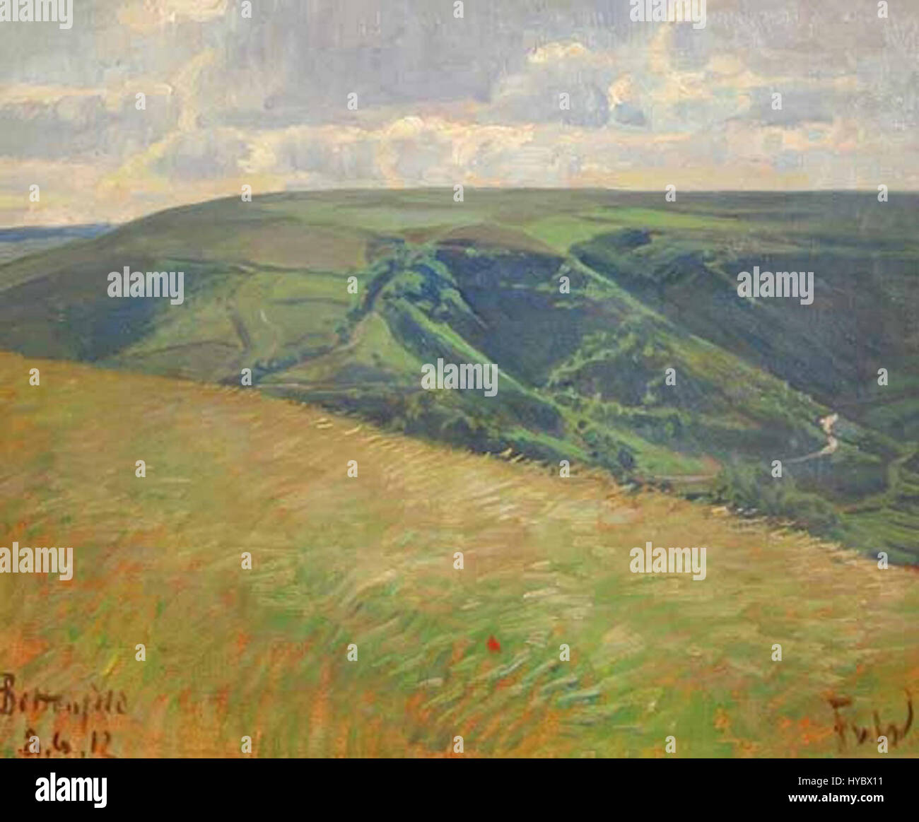 Fritz von Wille was a German artist known for his landscape paintings ...