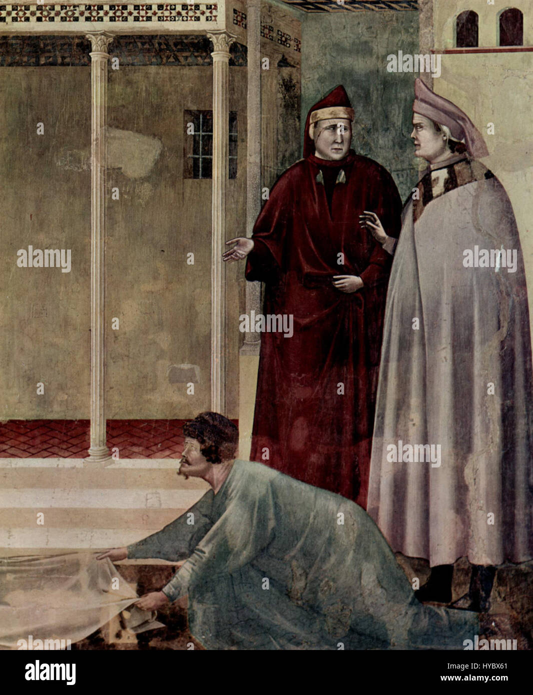 Giotto di Bondone, a leading figure in the Italian Renaissance, painted ...