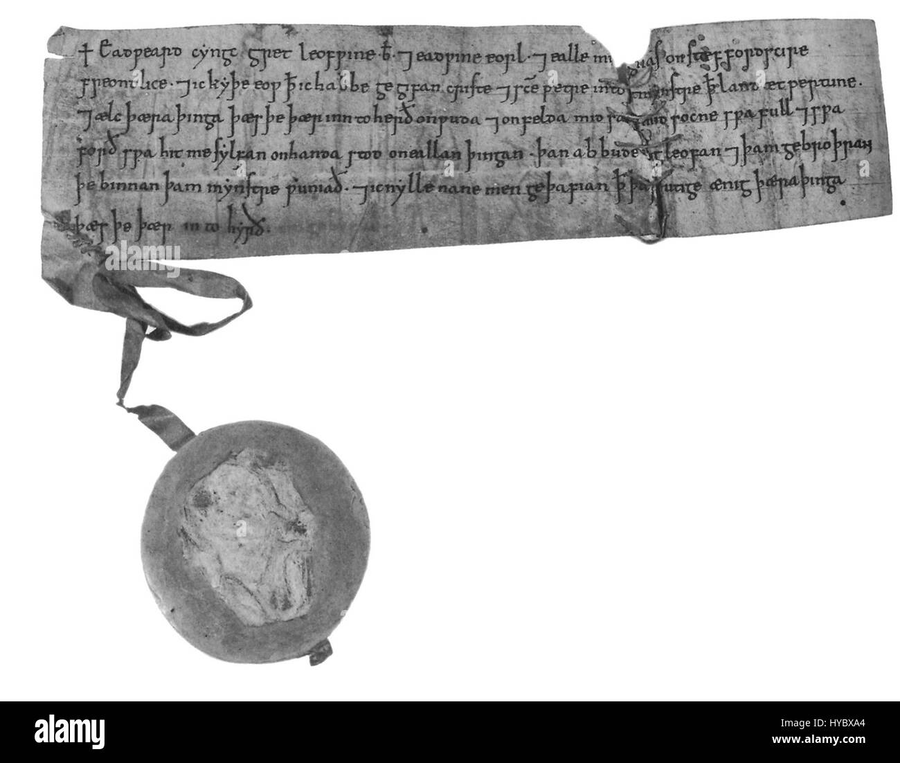 Royal seal of edward the confessor hi-res stock photography and images ...