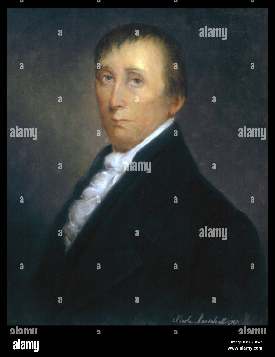 A portrait of George Madison, a historical figure whose life and ...