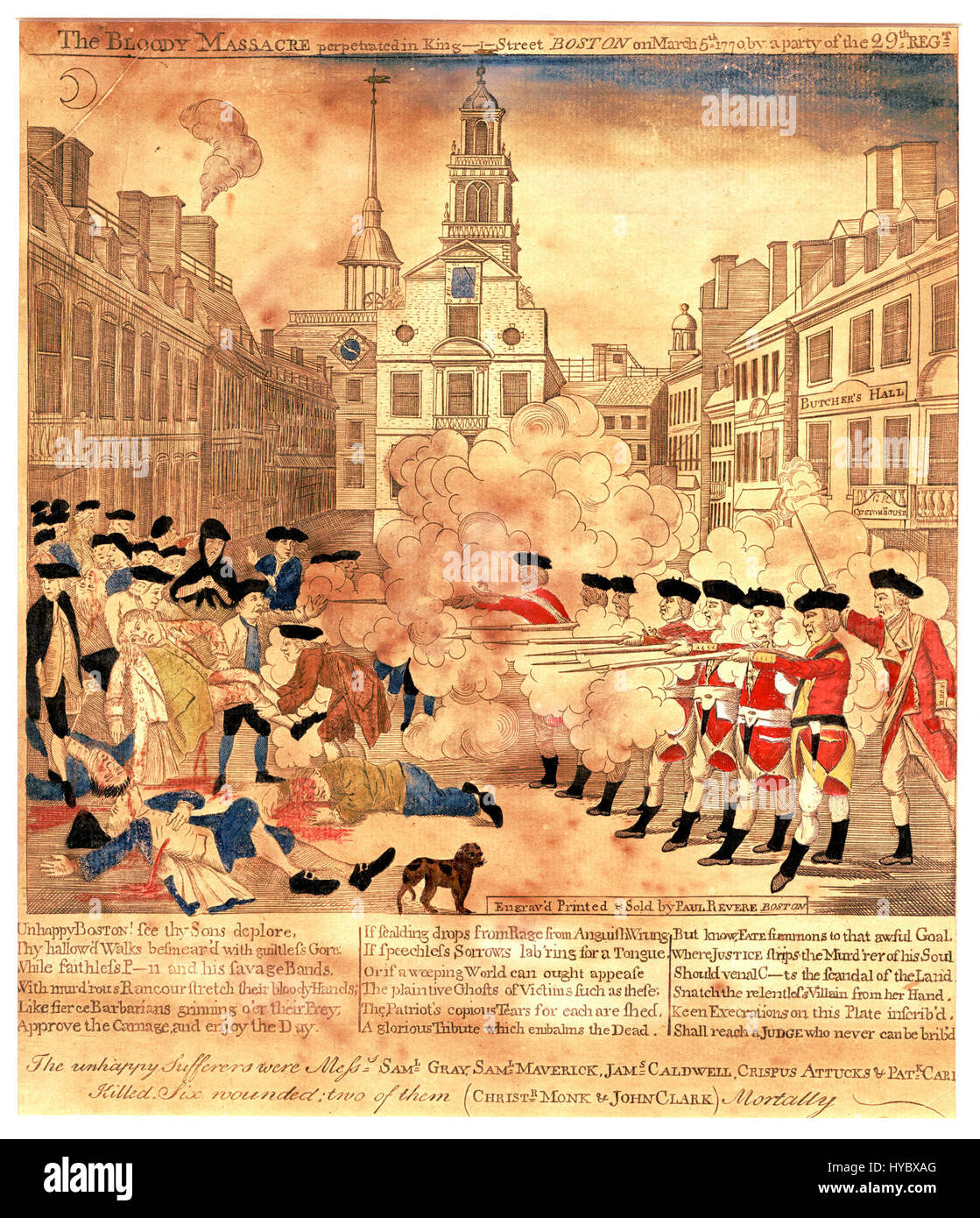 The boston massacre hi-res stock photography and images - Alamy