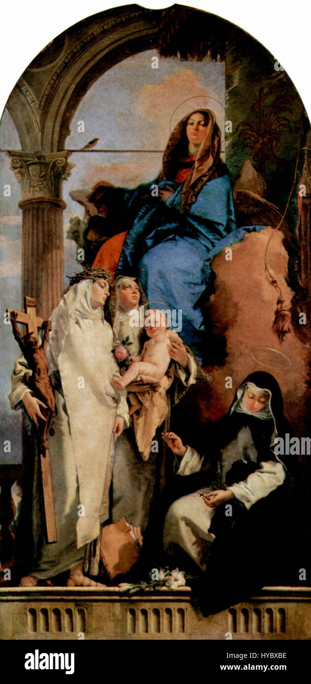 Giovanni Battista Tiepolo’s artwork showcases his Baroque style, with ...