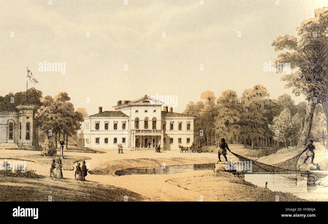 Haga Slott is a historic castle located in Sweden, constructed in the ...