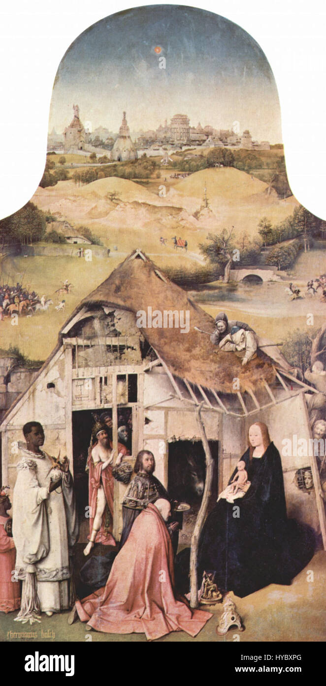 ‘Hieronymus Bosch 065’ refers to one of the many works by the Dutch ...