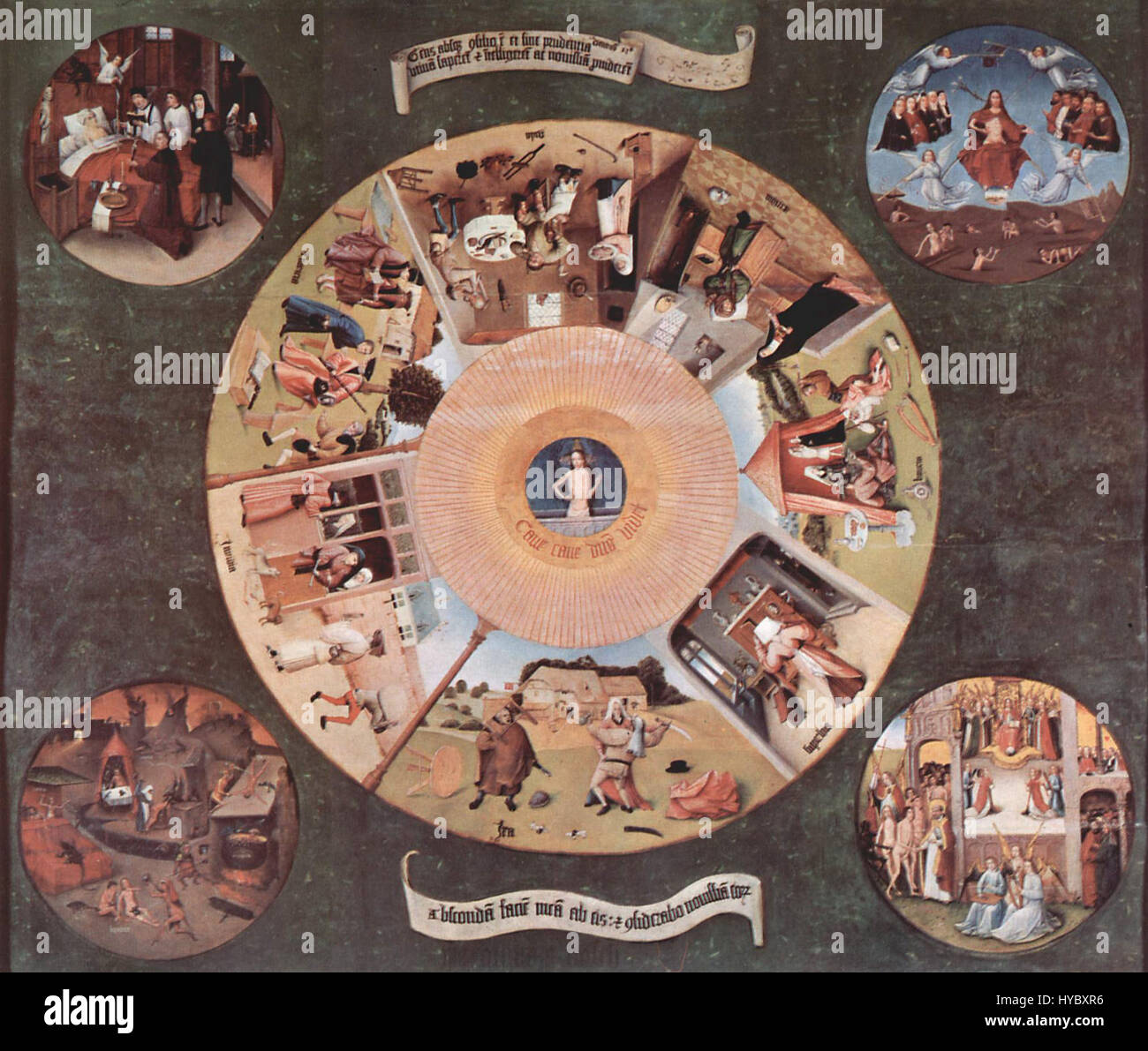 Hieronymus Bosch's painting is known for its surreal, fantastical ...