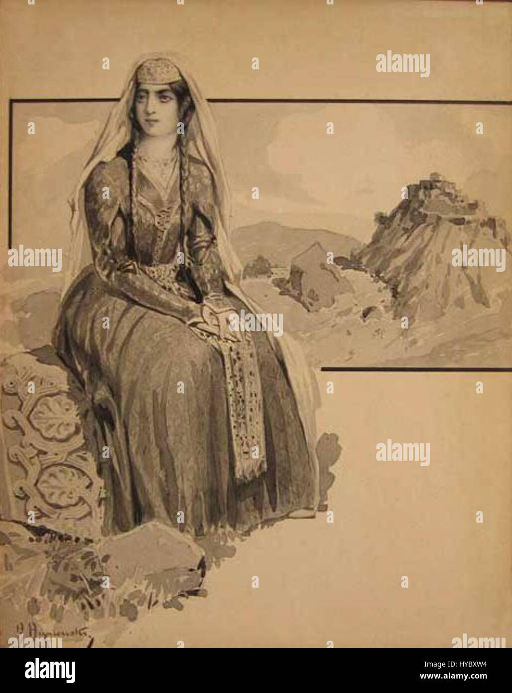 'Mother of Georgia' by Hrynievski is a prominent work in Georgian art ...