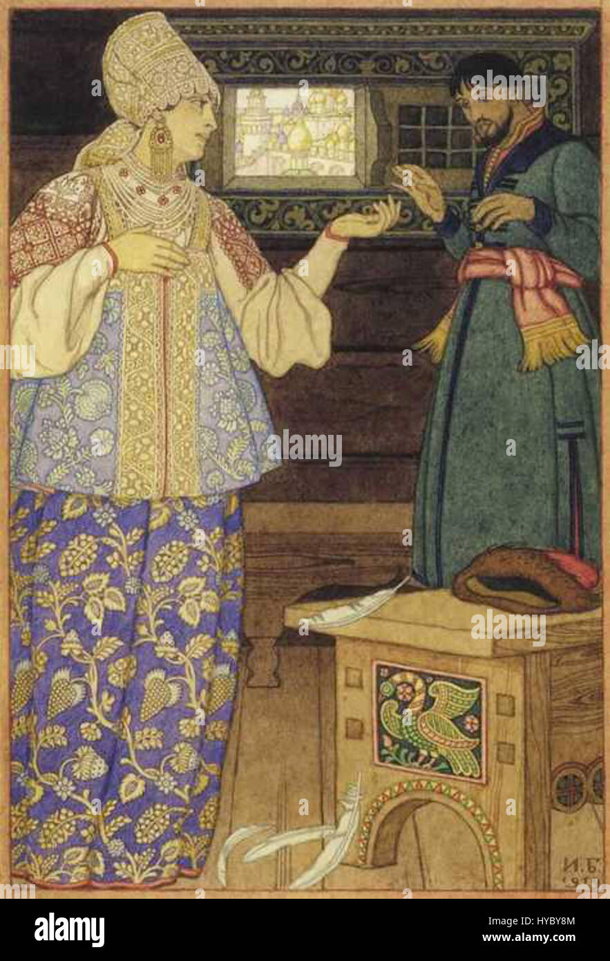 Ivan Bilibin’s work from 104 is part of his celebrated contribution to ...