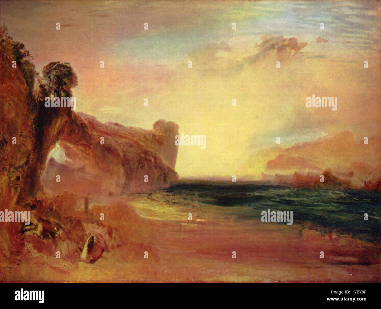 Joseph Mallord William Turner’s painting captures the raw energy and ...