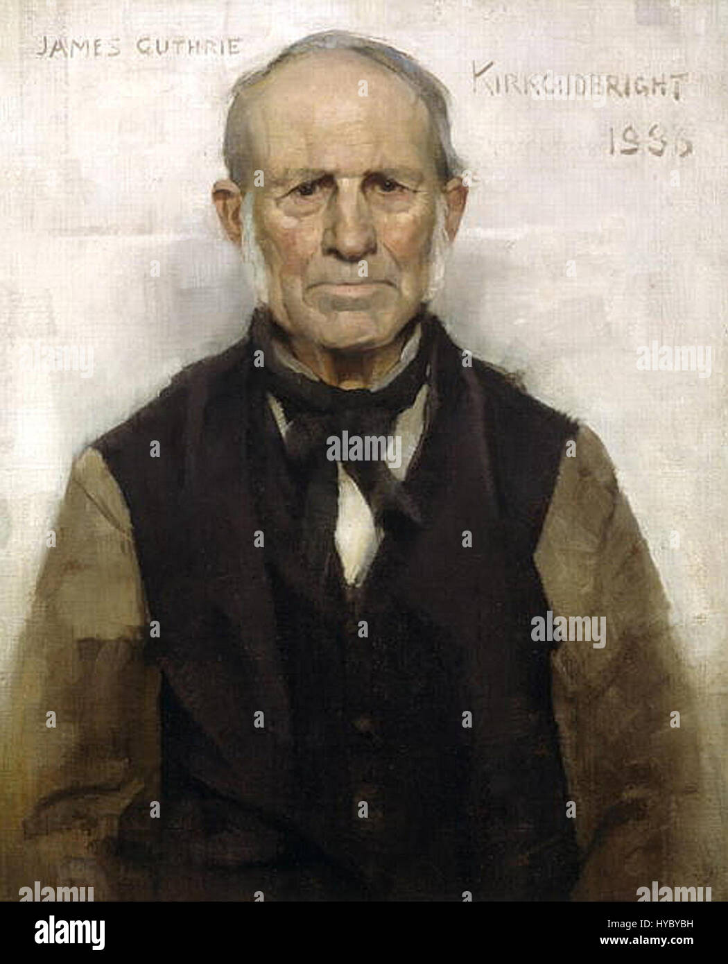 'Old Willie' by James Guthrie is a portrait painting created in 1886 ...