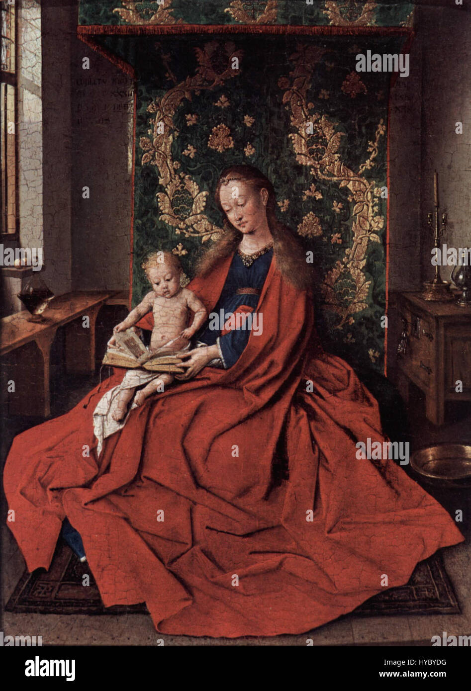 Jan van Eyck's work, often attributed to his precise technique and use ...
