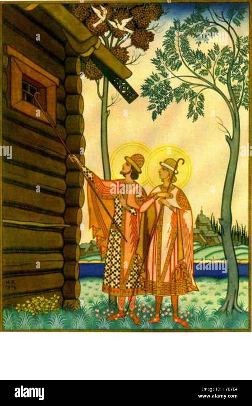'Ivan Bilibin 133' is an illustration by the Russian artist Ivan ...