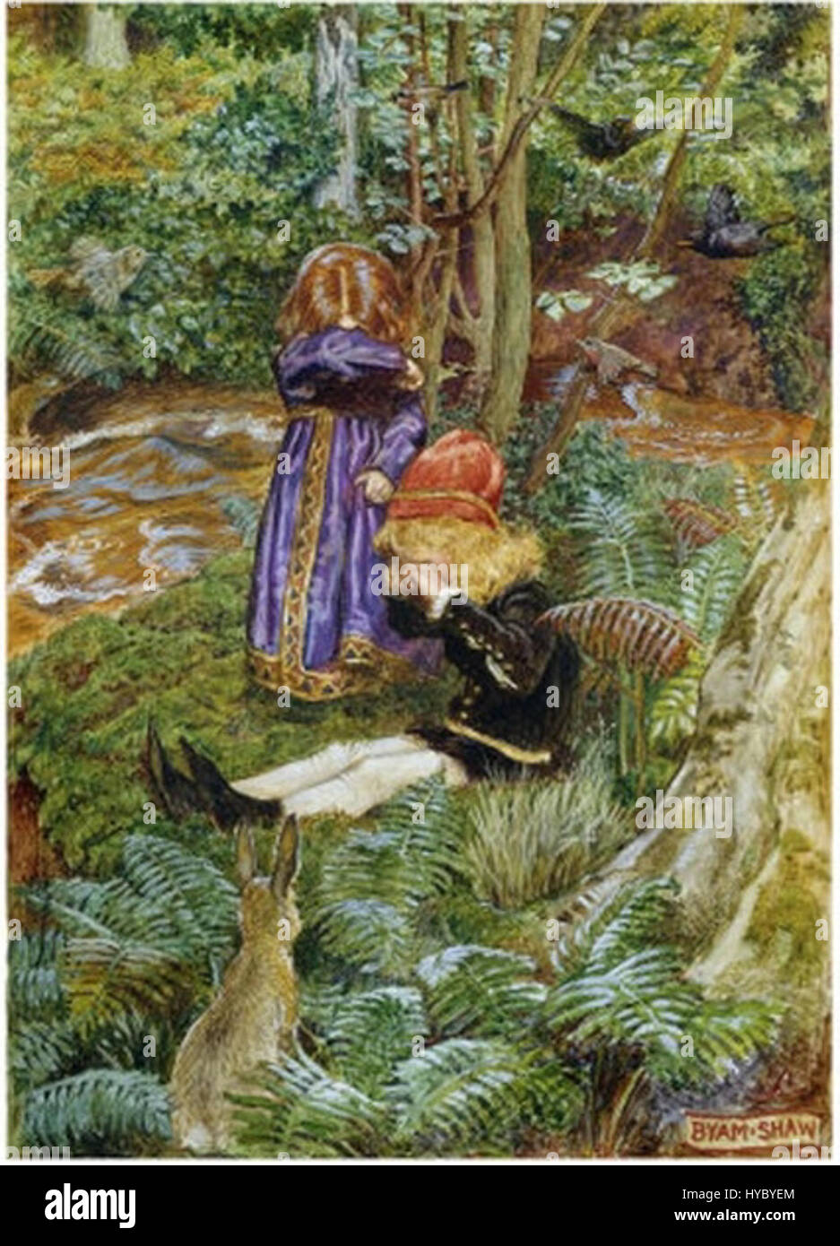John byam liston shaw hi-res stock photography and images - Alamy