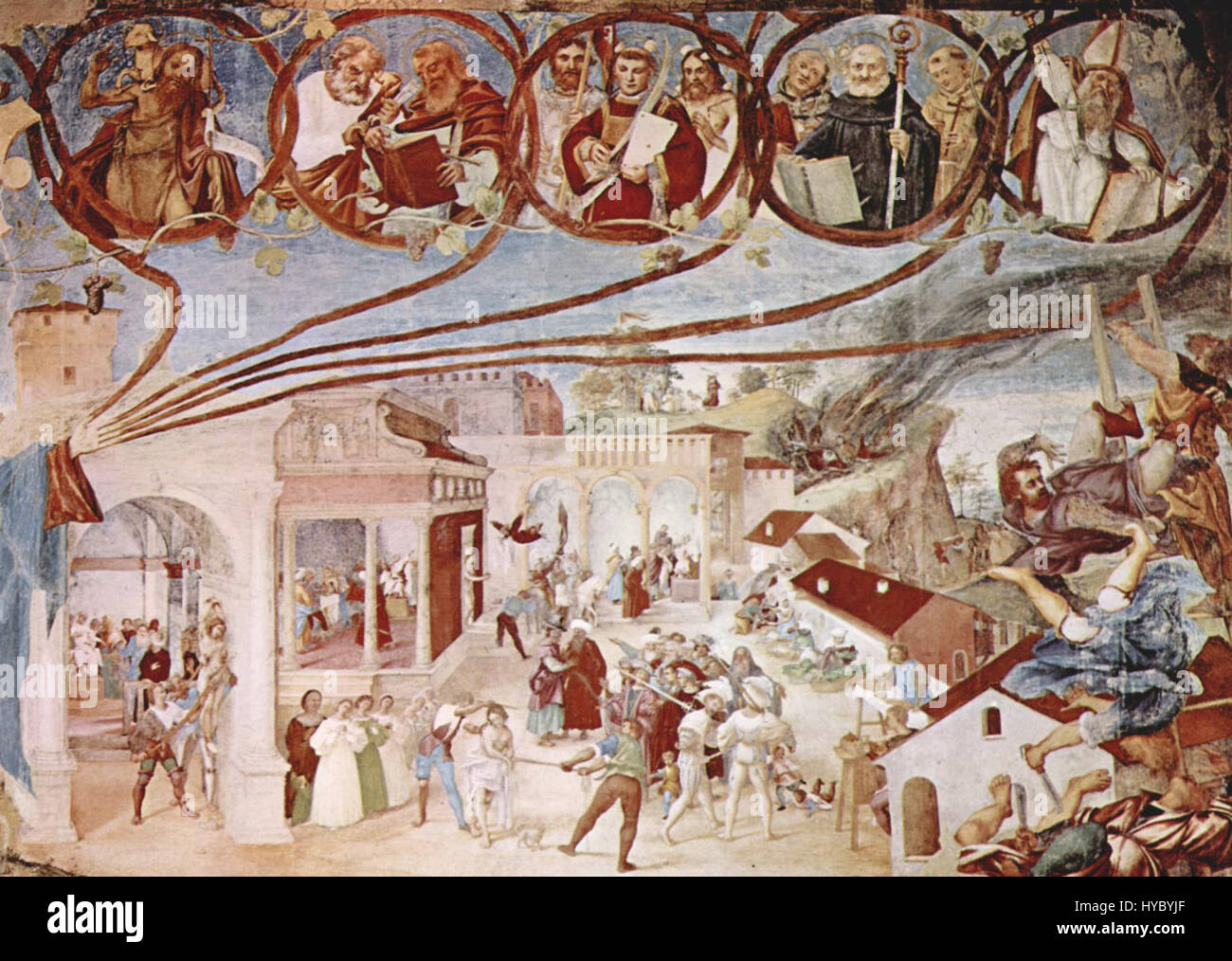 This work by Lorenzo Lotto demonstrates the artist's characteristic ...