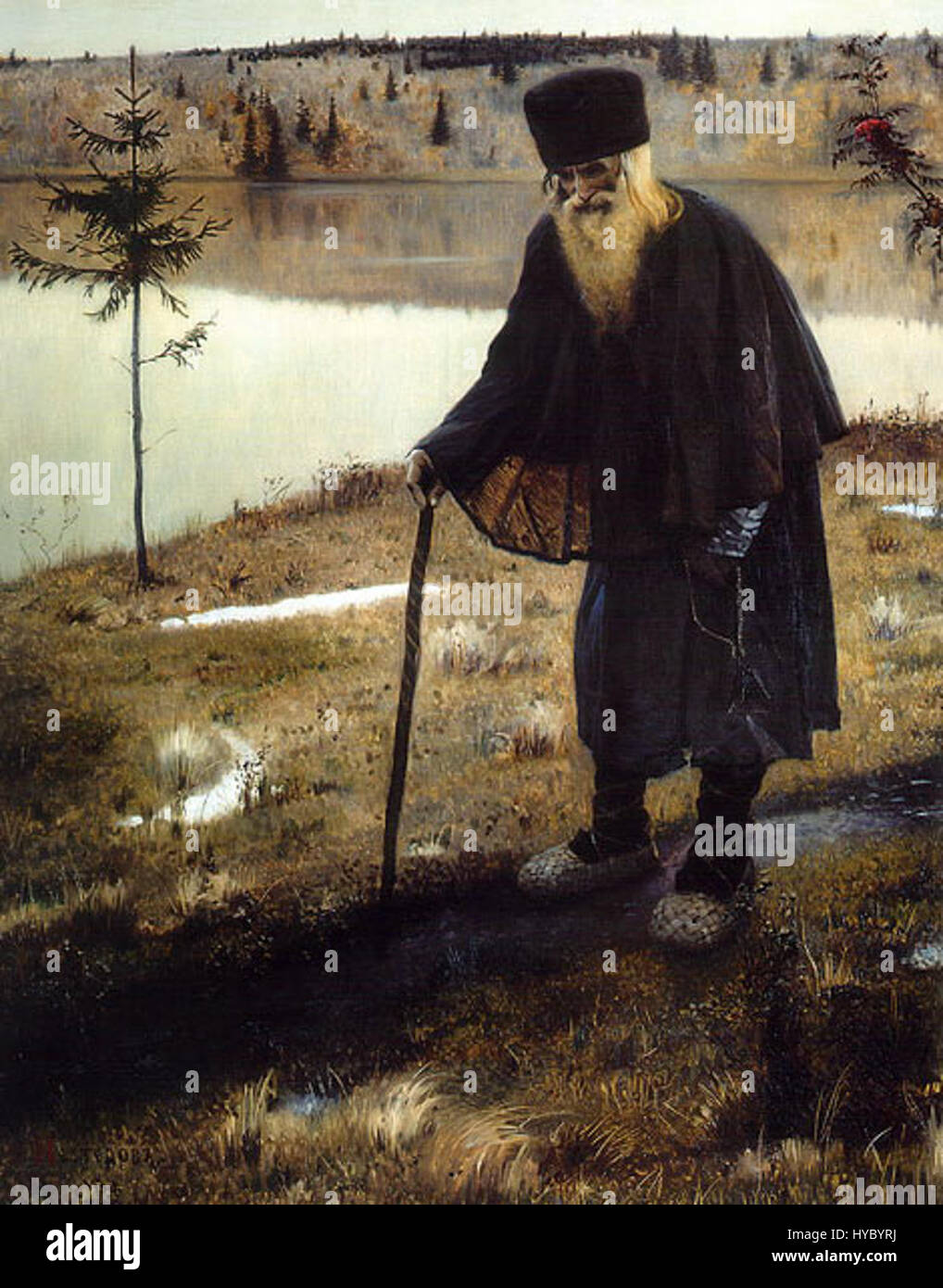 Mikhail nesterov work of art hi-res stock photography and images - Alamy