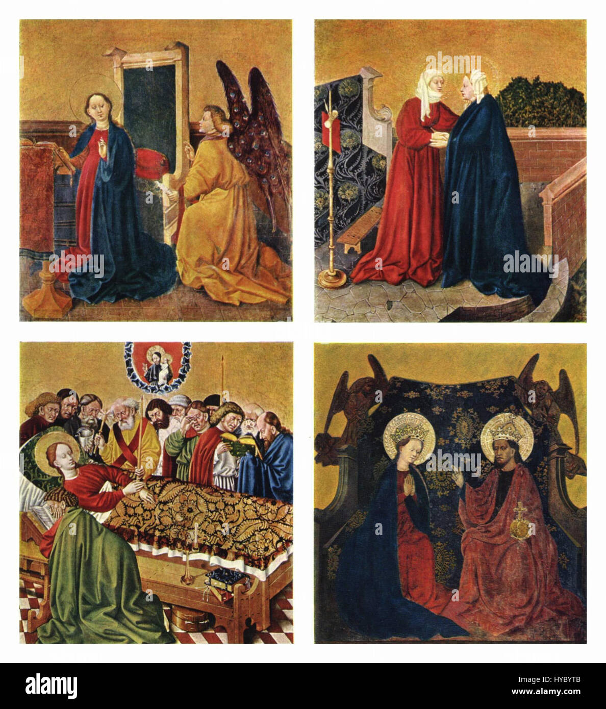 Northern renaissance style religious art Cut Out Stock Images ...