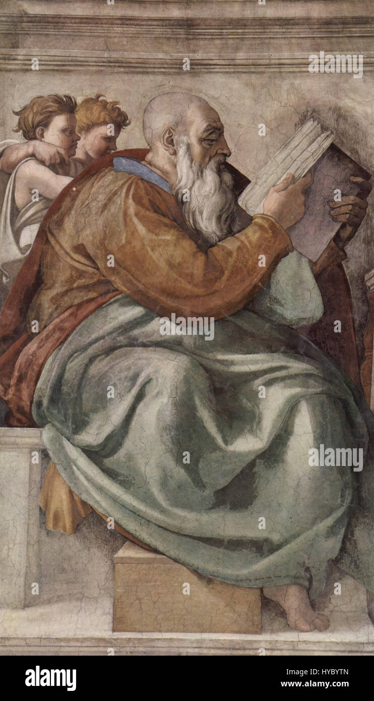 This artwork by Michelangelo Buonarroti is likely a study or a fragment ...