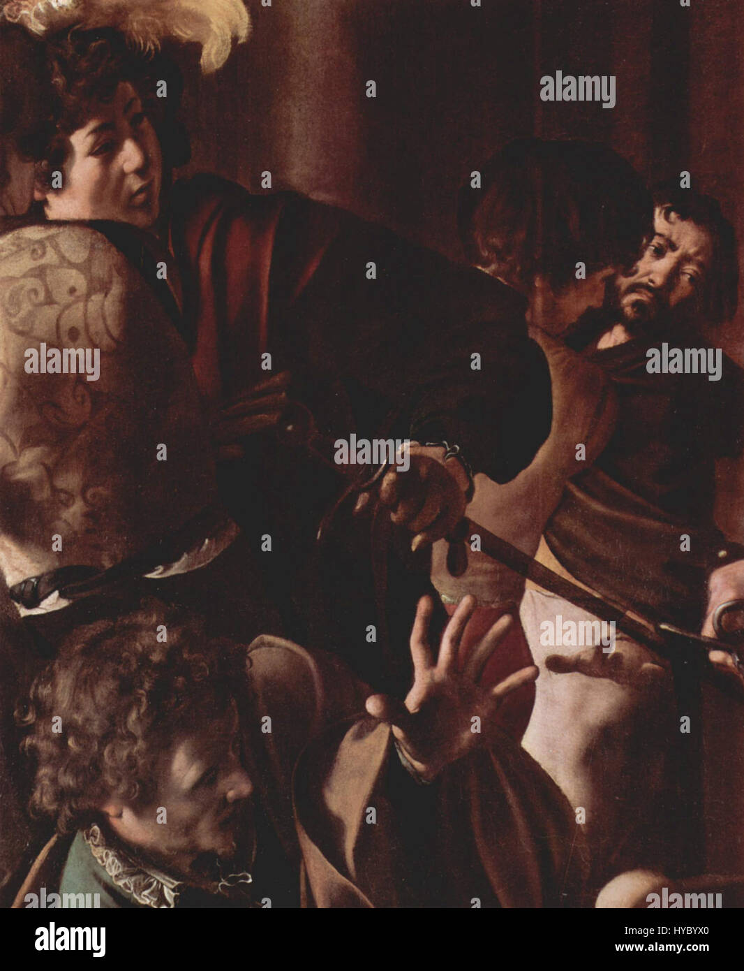 This work, attributed to the renowned Baroque artist Michelangelo ...