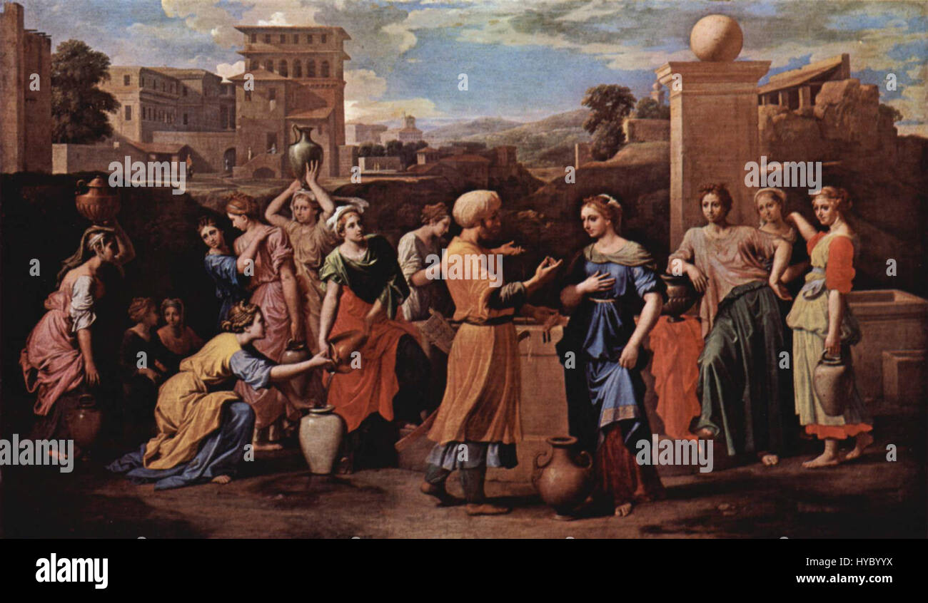 This work by Nicolas Poussin, a French Baroque master, showcases his ...