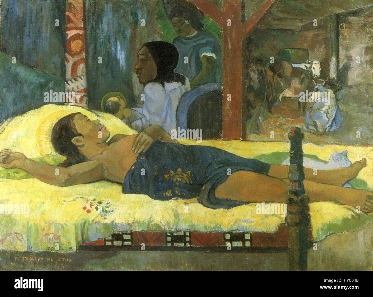 Paul Gauguin's work from 062 captures his Post-Impressionist style ...