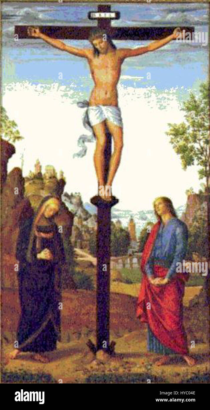 'Pietro Perugino particolare' refers to a detail or specific section of ...