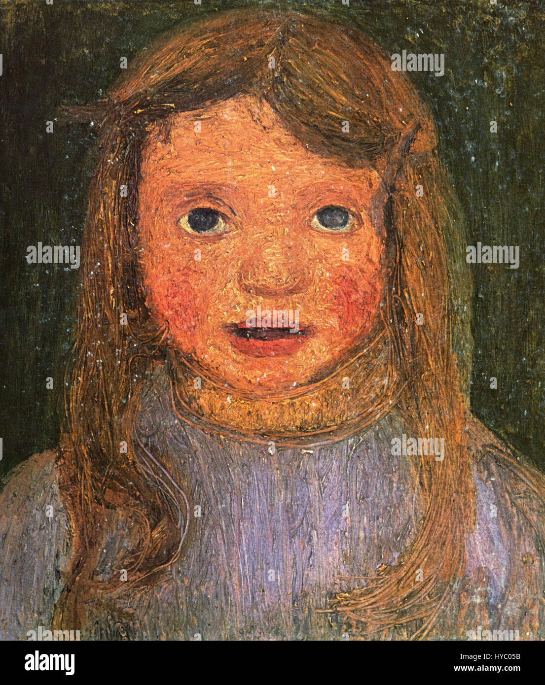 Paula Modersohn Becker's work, number 011, is a reflection of her ...