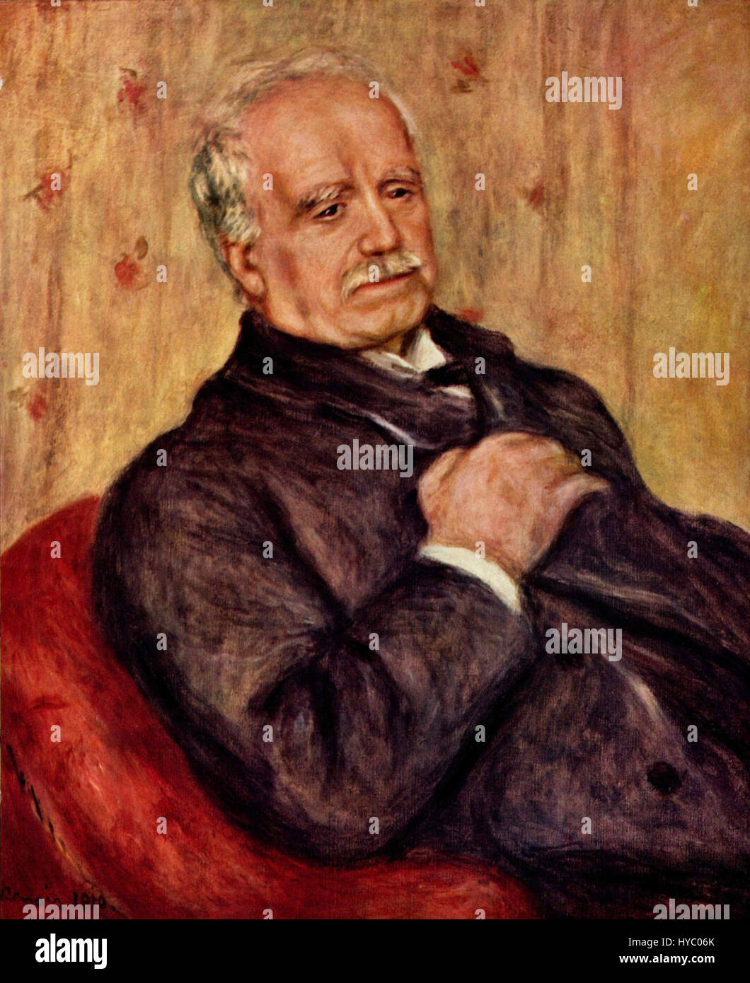 Pierre-Auguste Renoir, a prominent figure of the Impressionist movement ...