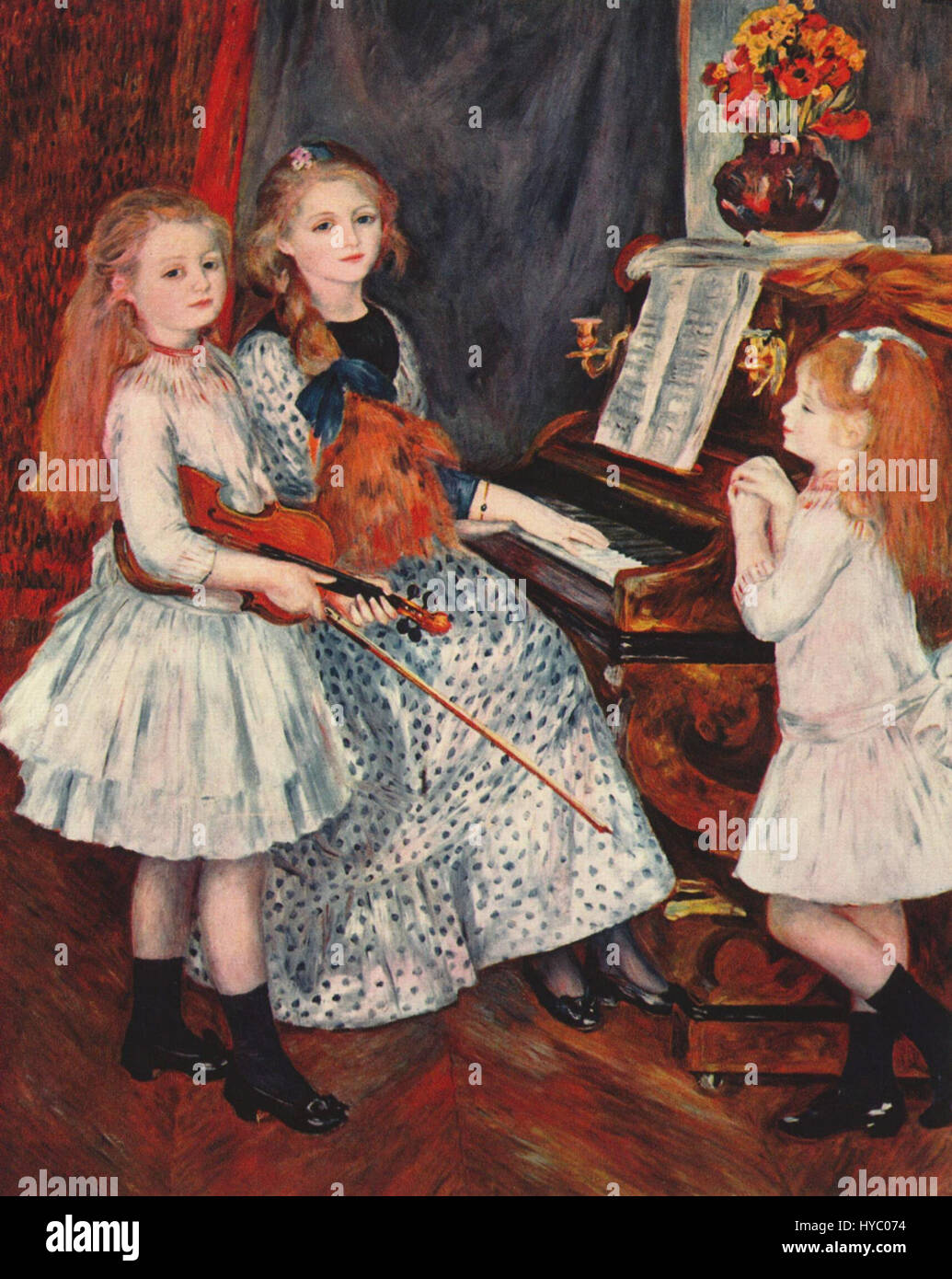 Pierre-Auguste Renoir’s work, numbered 105, likely refers to one of his ...