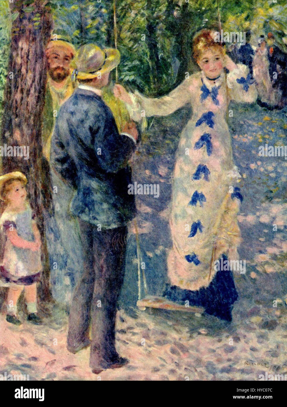 A painting by Pierre Auguste Renoir, part of the renowned Impressionist ...