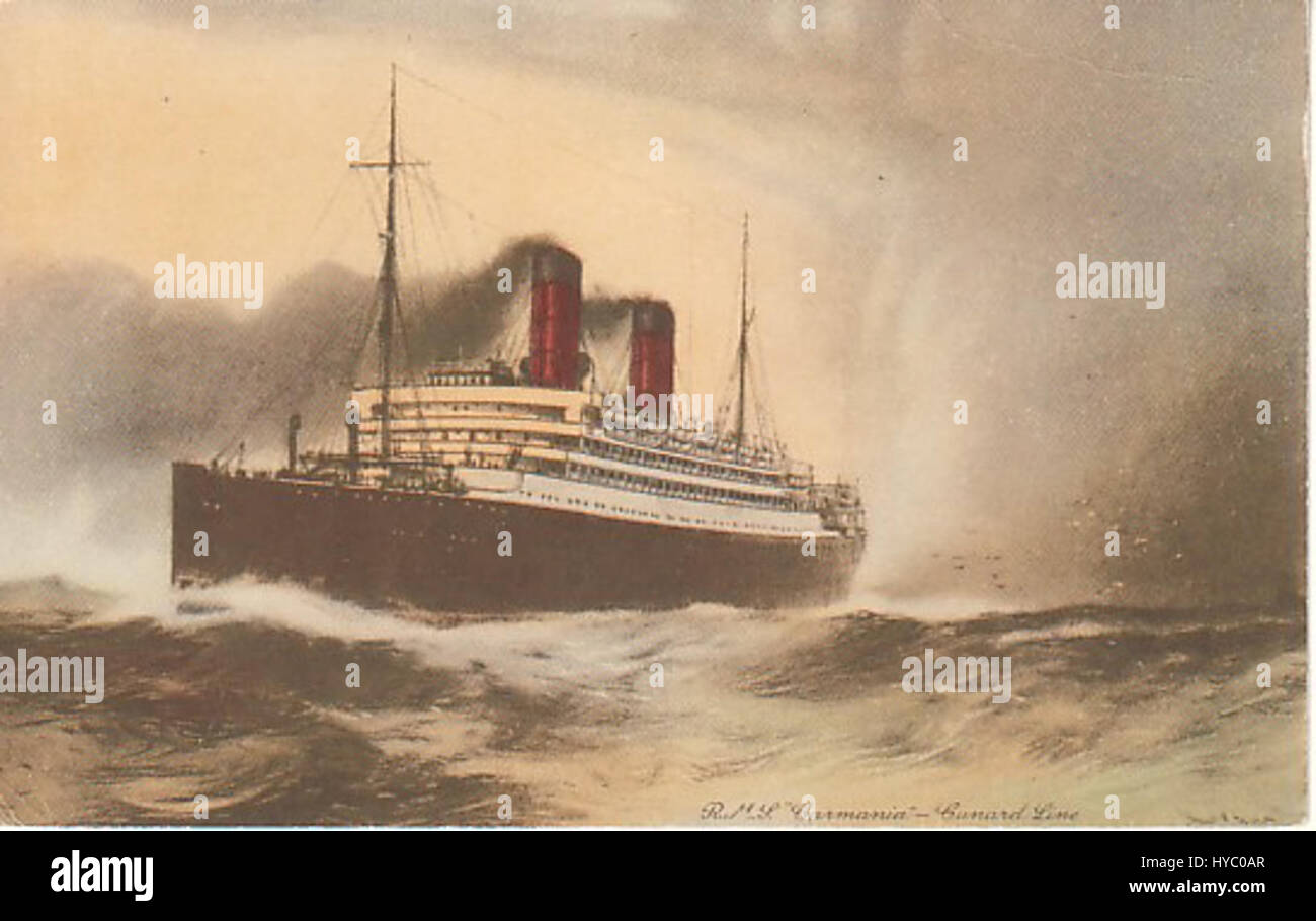 Rms carmania hi-res stock photography and images - Alamy