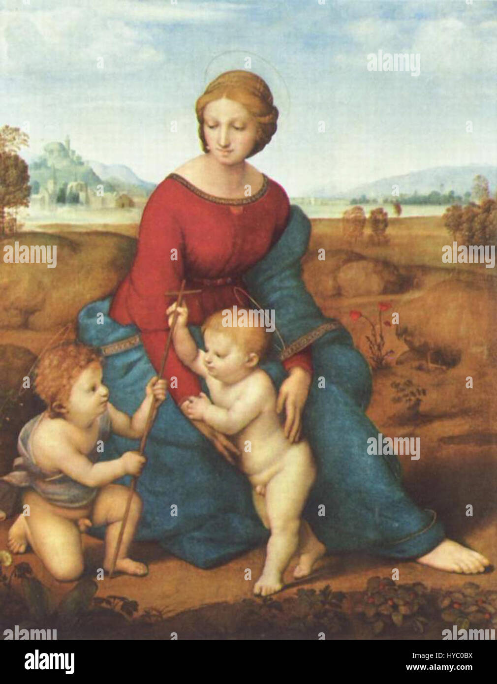 This piece by Raphael (Raffael) represents his signature style ...