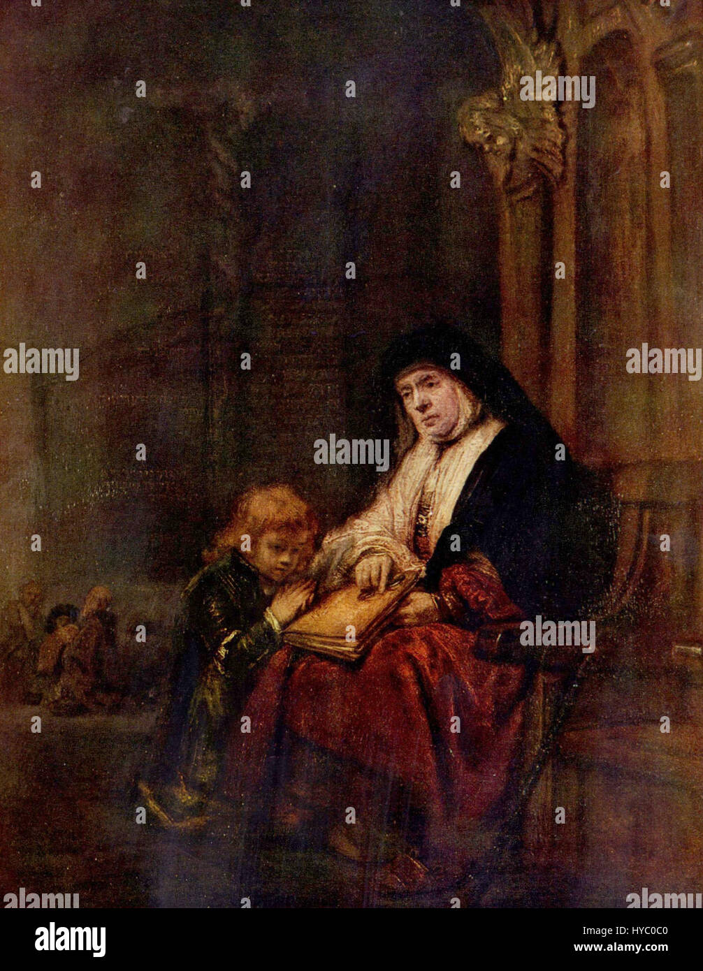 A work by Rembrandt Harmensz. van Rijn, one of the most influential ...