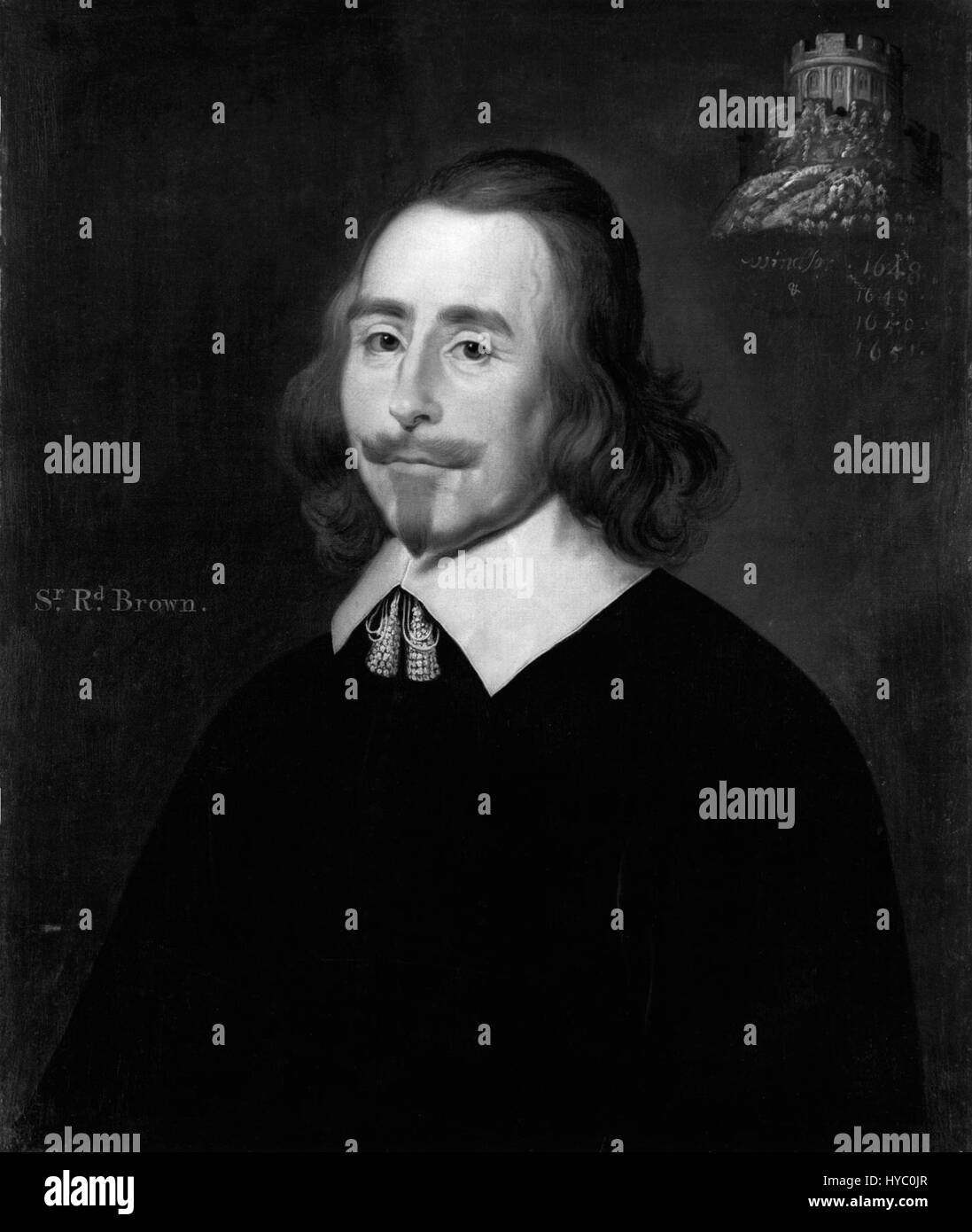 Sir Richard Browne, 1st Bt from NPG Stock Photo - Alamy