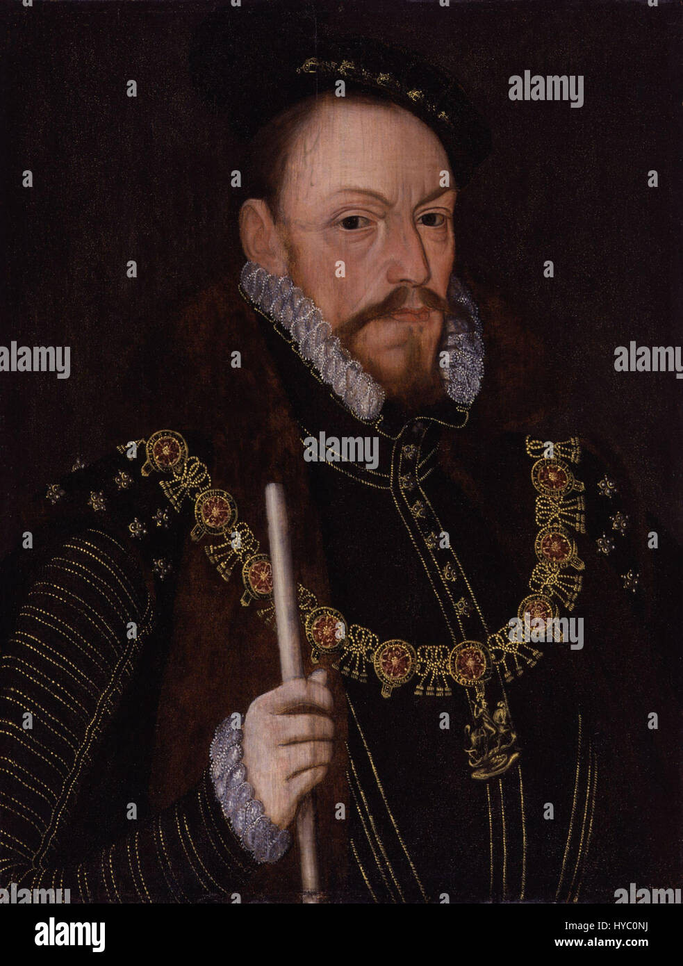 This portrait of Thomas Radcliffe, the 3rd Earl of Sussex, is held at ...