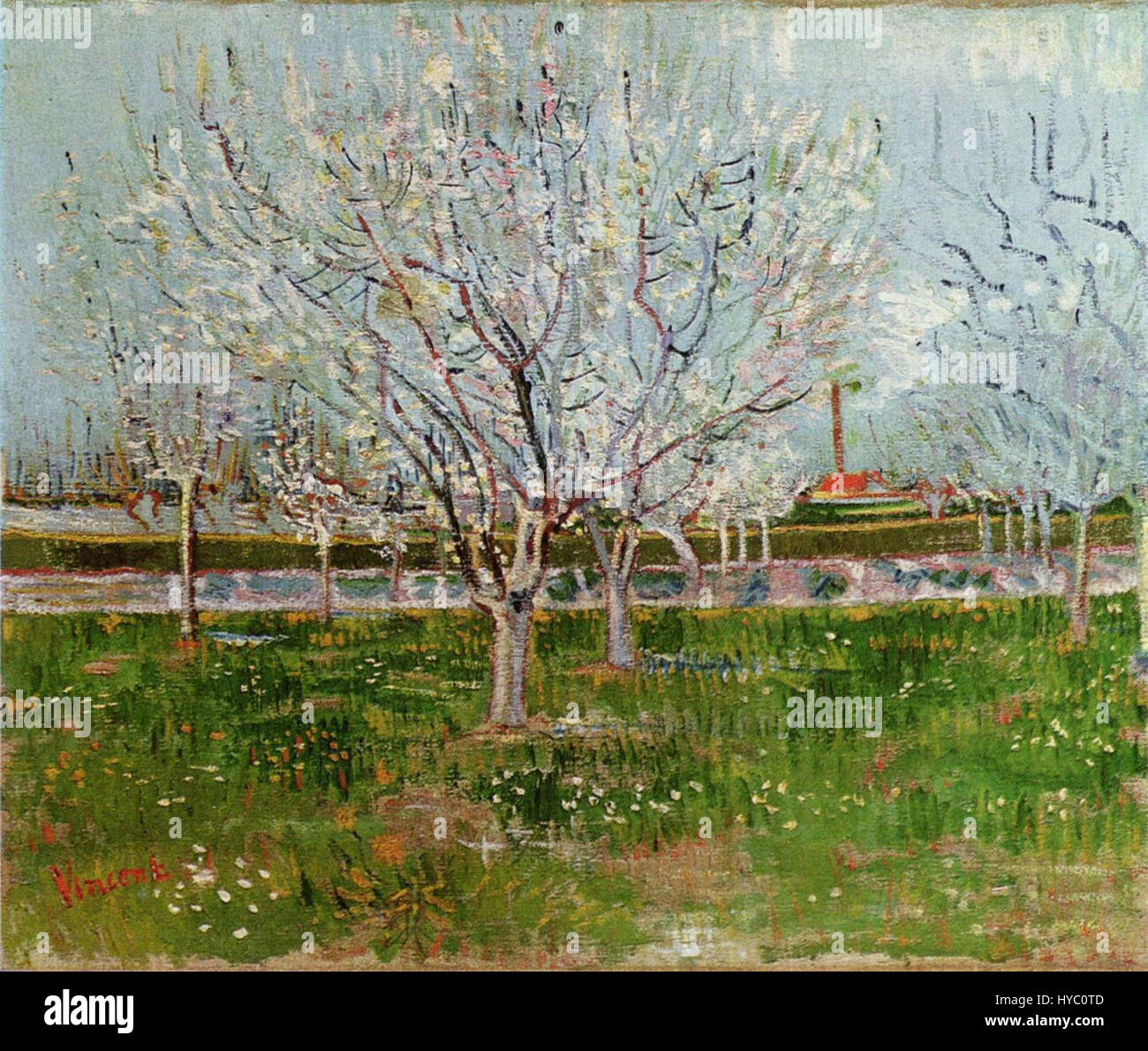Vincent van Gogh's work '012' represents a composition of his ...